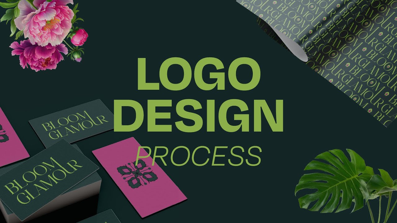 Designing a Plant & flower brand from scratch - YouTube