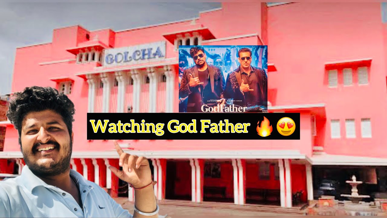 God Father Movie Watching at Golcha Cinema Jaipur - YouTube