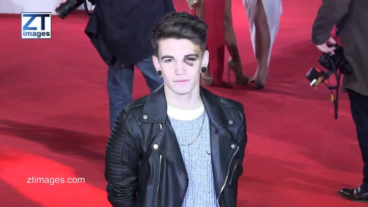 Jake Sims of X Factor at film premiere of Daddy's Home - London, UK ...