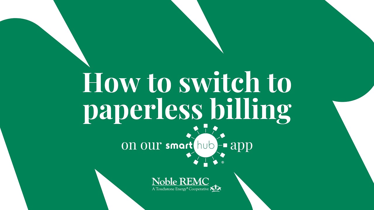 Switch to paperless billing - YouTube