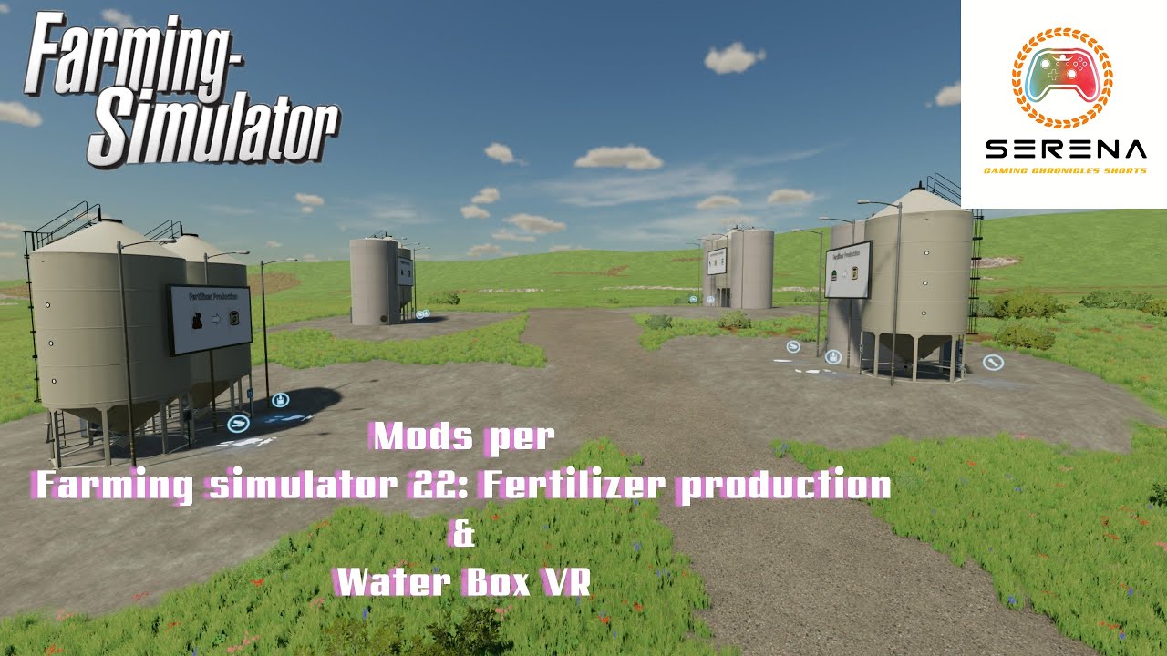 Mods per Farming Simulator - Fertilizer production e Water Box BR - YouTube