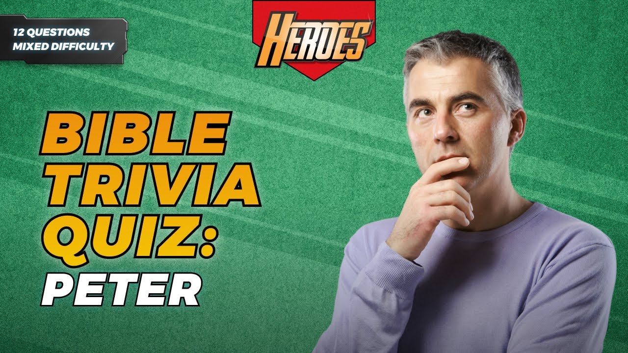 Best Bible Quiz About Peter - YouTube