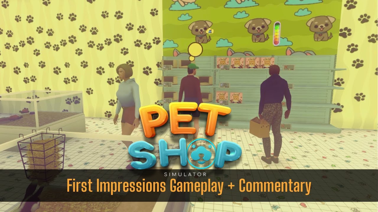 Let's Play Pet Shop Simulator | Decorate & Run Your Own Pet Shop in ...