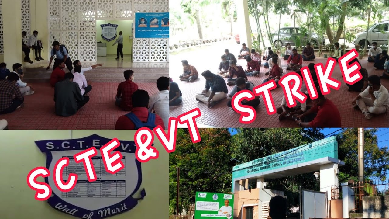 #Special_Exam / Infront of SCTE& VT / Strike for diploma odd even ...