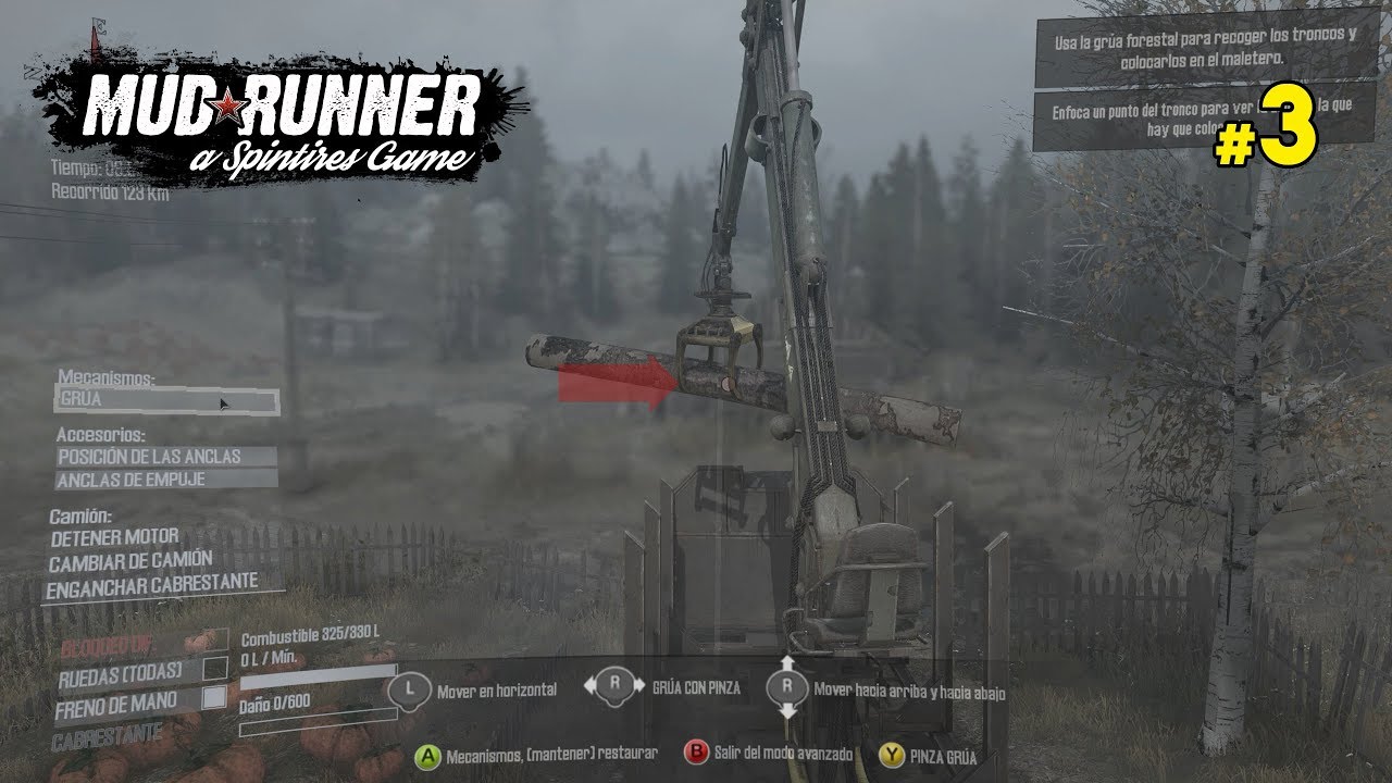 SPINTIRES : MUDRUNNER #3 DESAFÍO CON LA GRÚA Y LOS PANTANOS | GAMEPLAY ...