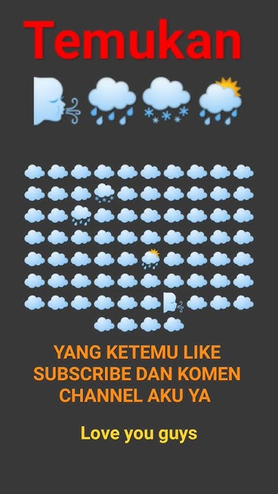 mencari emoji challenge lagi - YouTube