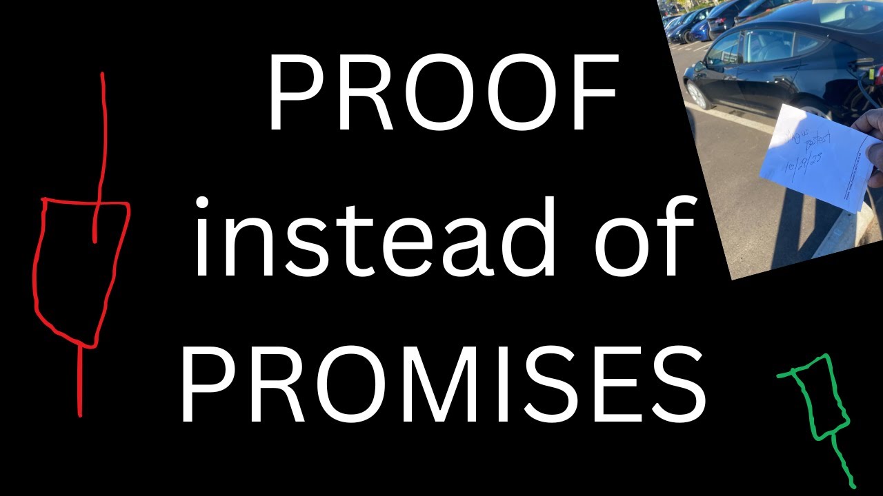 PROOF Instead of PROMISES - YouTube