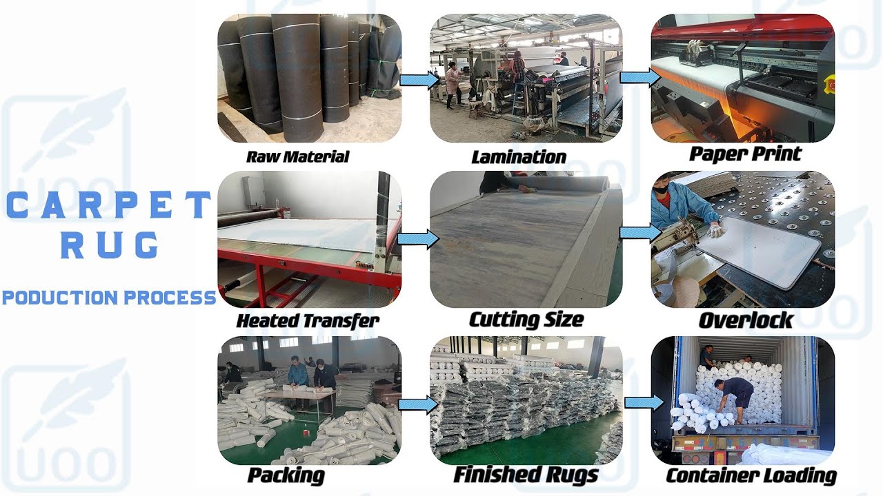 UOO Discover the Real China Rug Factory Carpet Manufacturer Production ...