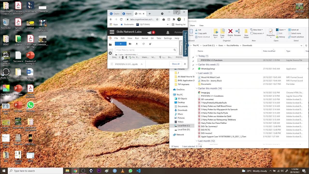 How to Share Coursera Skill Network Lab Jupiter Notebooks in Github as ...
