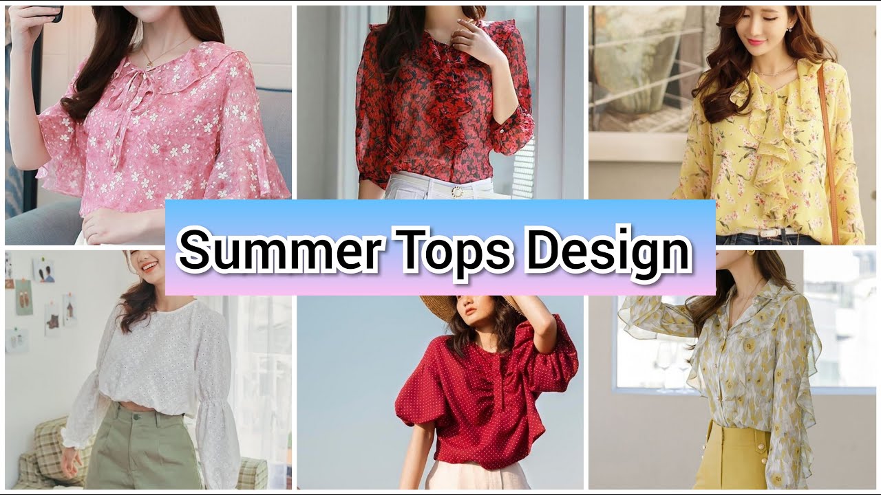 New Summer Tops Girls 2022 | Jeans Tops for Girls 2022 | New Girls ...