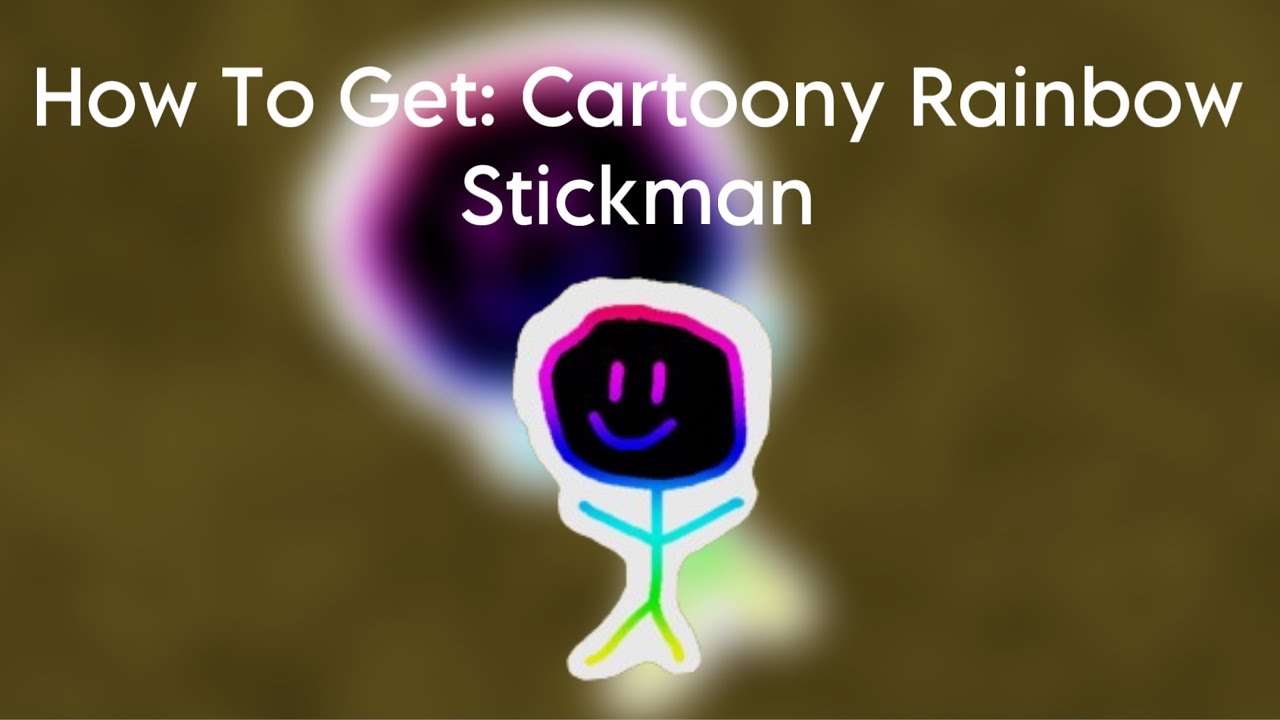 How To Get Cartoony Rainbow Stickman | Find The Stickmen - YouTube