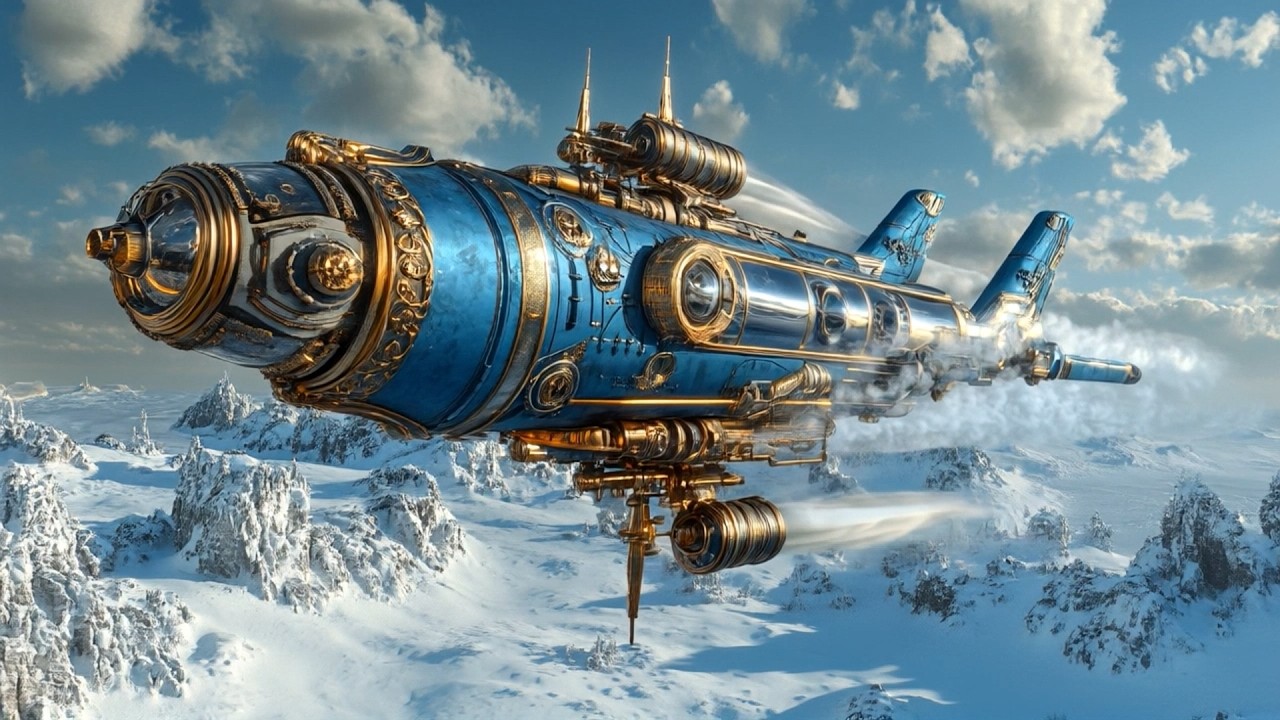 The Ice People of Madar - AI ANIMATED STEAMPUNK | #HailuoAI #KlingAI - YouTube