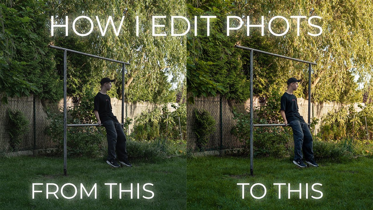 How I edit my photos - photo editing tutorial - YouTube