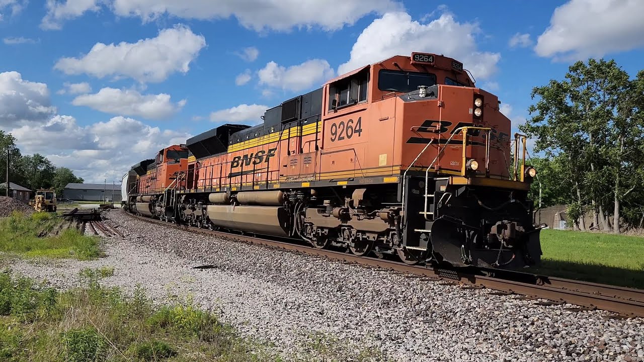 BNSF GALMAD & E-CEBBAM on May 20, 2025 - YouTube