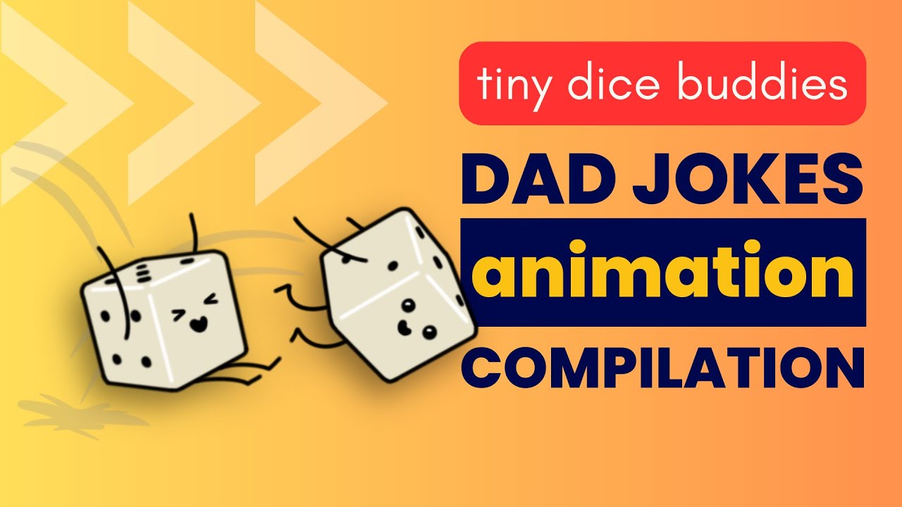 Tiny Dice Buddies: Dad Jokes Animation Shorts Compilation - YouTube