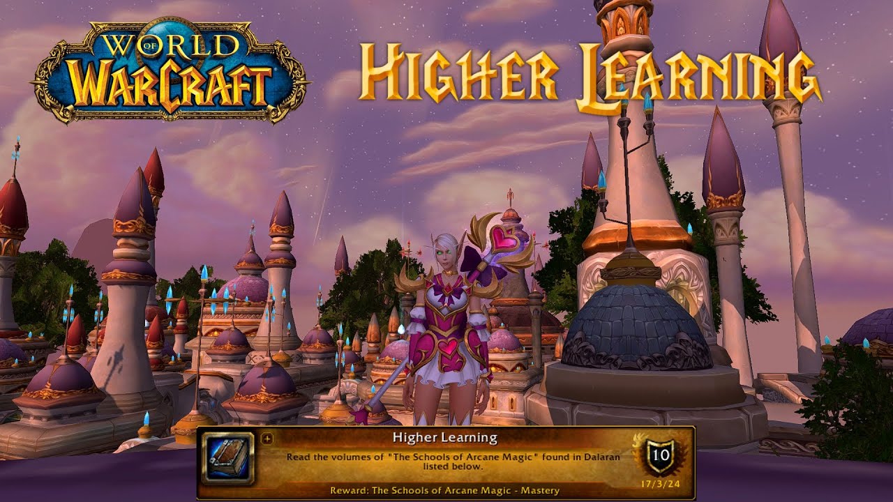 Higher Learning Achievement | World Of Warcraft - YouTube
