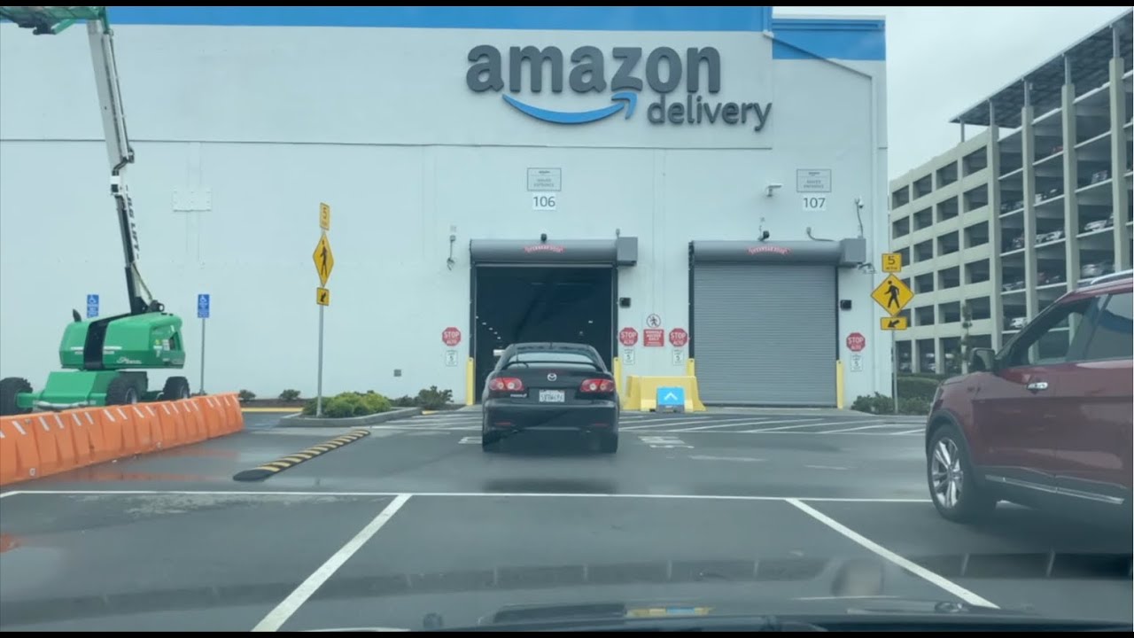 How To Pick Up An Amazon Flex Route From The Warehouse - the Process ...