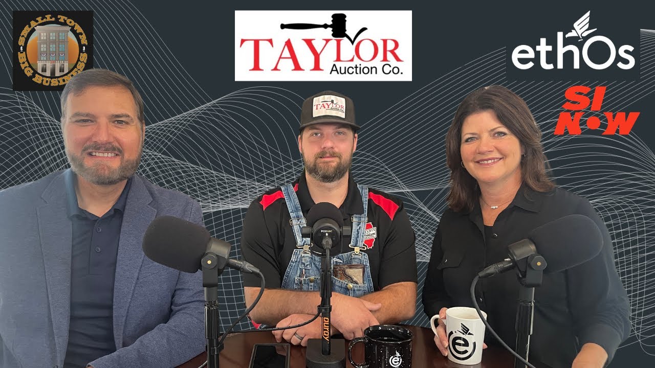 Zac Taylor: Taylor Auction & Realty - Small Town Big Business Podcast ...