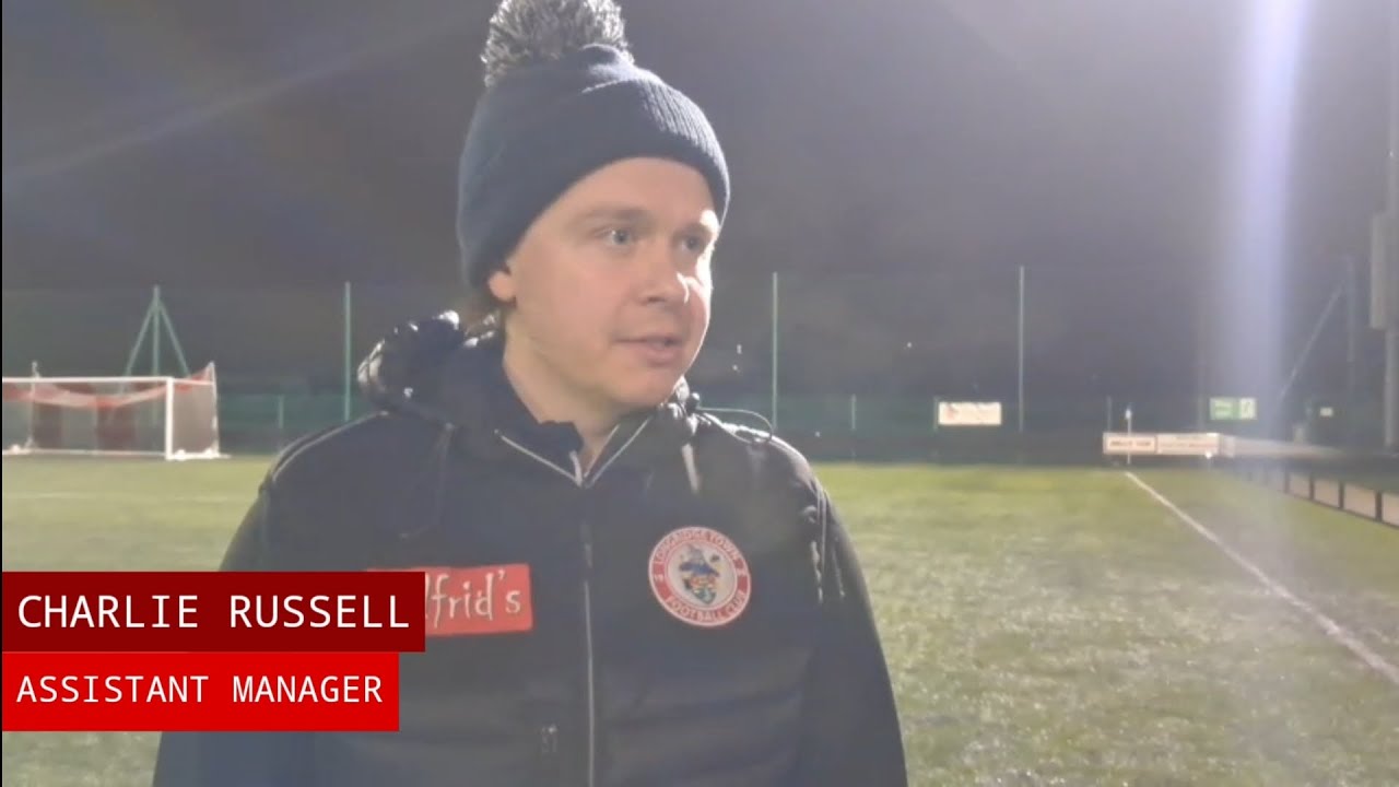 Charlie Russell interview | Stockport Town 1-2 Longridge - YouTube