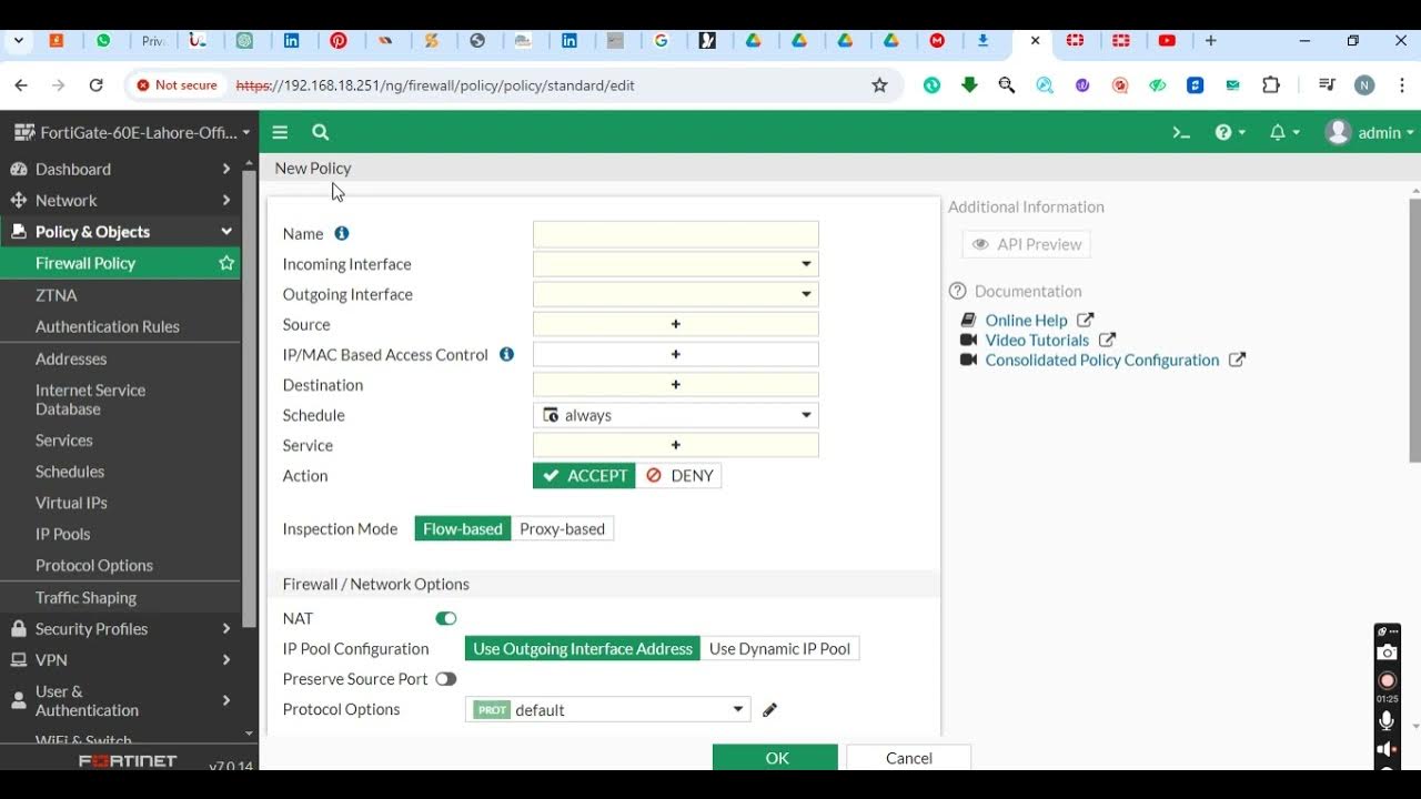 How to Block Specific MAC Address on Fortigate Firewall - YouTube