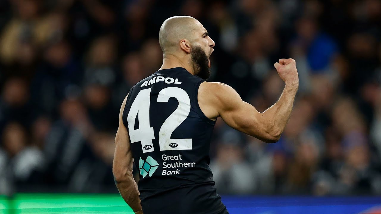 Adam Saad - AFL 2024 Round 19 Highlights - Carlton vs North Melbourne ...