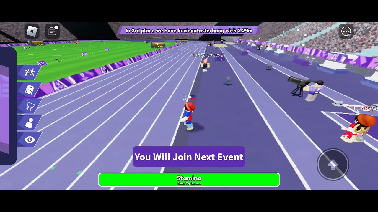Filipino Athlete Prepare To Track & Field on Roblox l Olympics Roblox ...