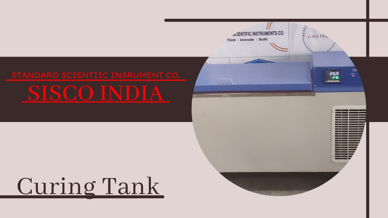 Curing tank - YouTube