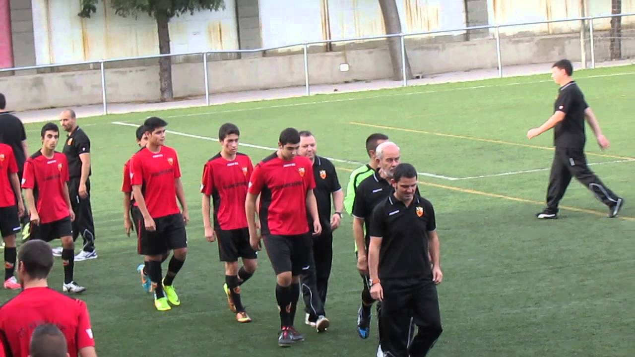 Presentación juveniles CF Ripollet 2013-2014 - YouTube