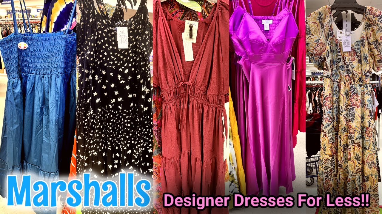 MARSHALLS DESIGNER DRESS FOR LESS👗 | MARSHALLS SHOPPING | SHOP WITH ME ...