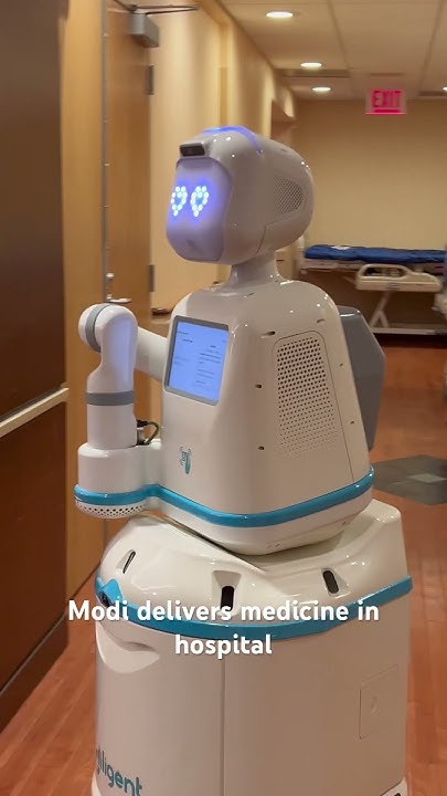 Meet Moxie Hospital Robot - YouTube