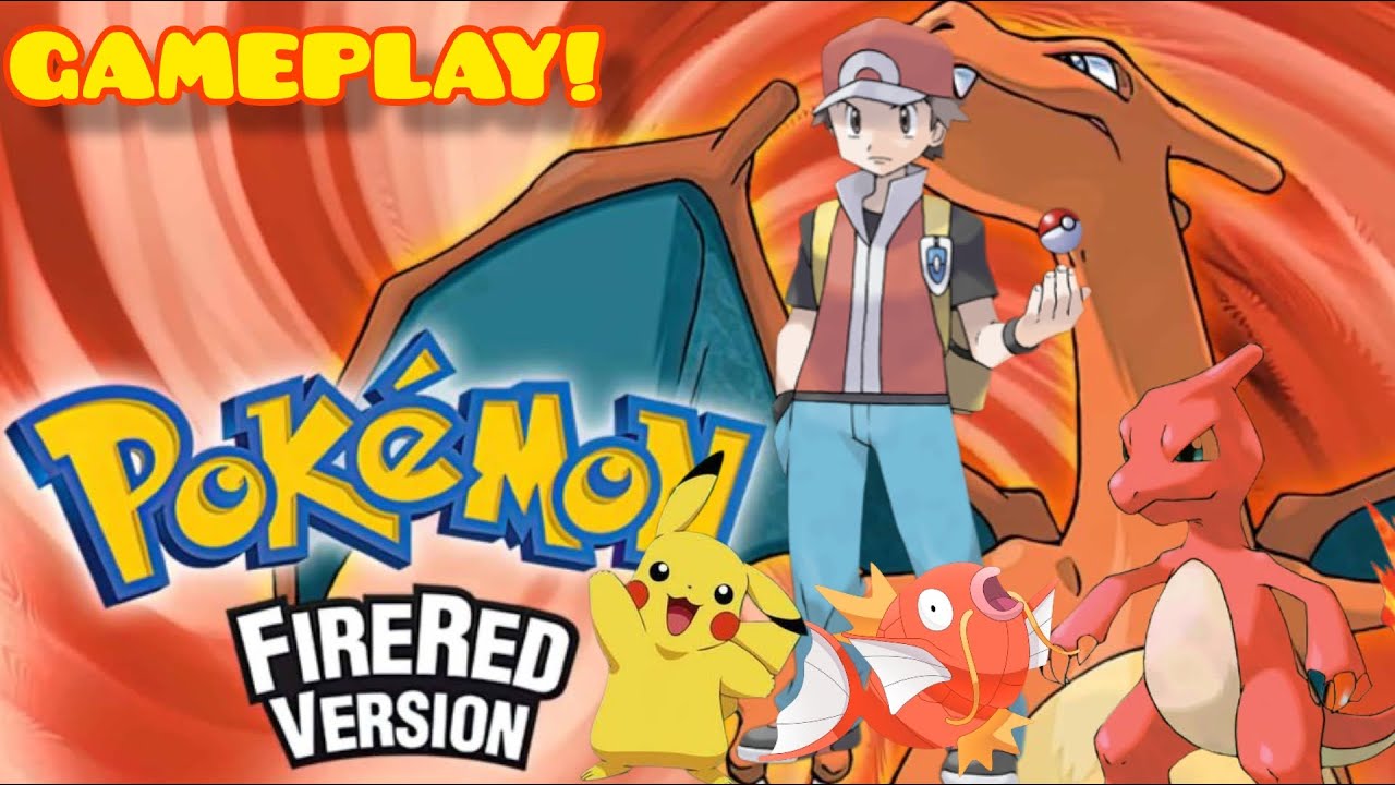 LIVE GAMEPLAY pokémon Fire red - YouTube