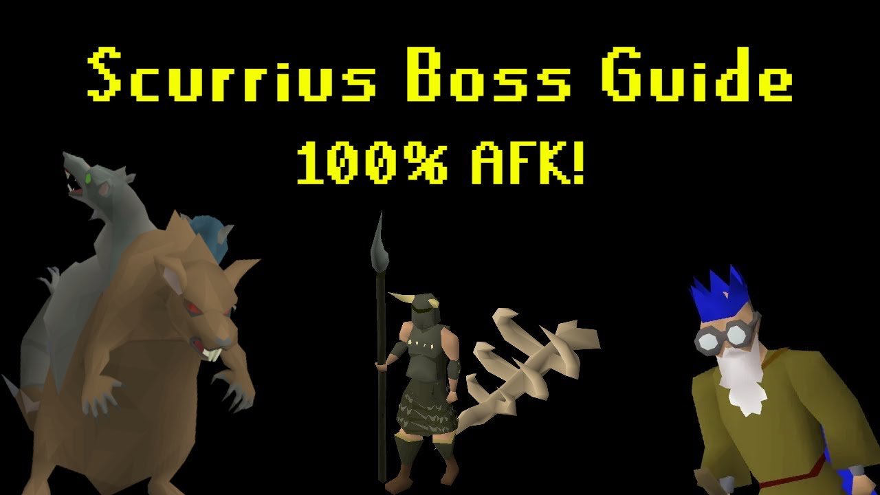 Scurrius Boss Guide (100% AFK) | MrBabyHandsome - YouTube