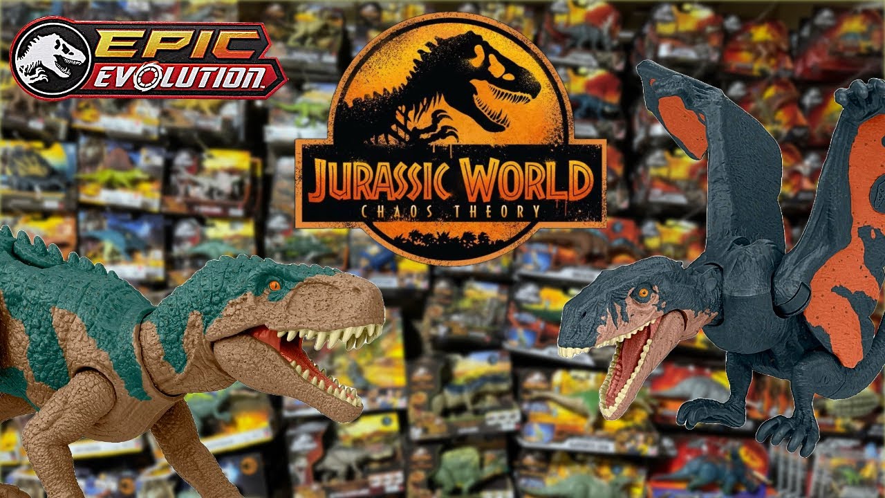 Jurassic World Chaos Theory Danger Pack Rauisuchus & Dimorphodon + Scan ...