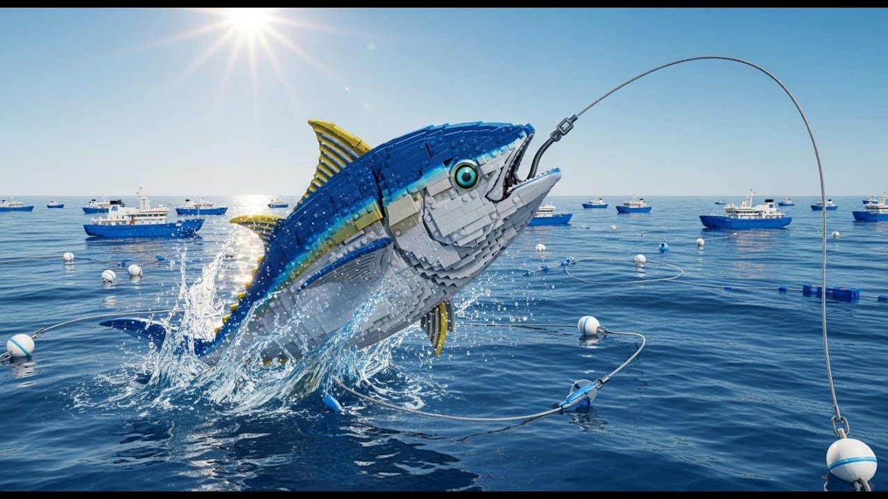 LEGO Mega Longline Fleet – Dropping 100,000 Hooks for the Giant Tuna ...