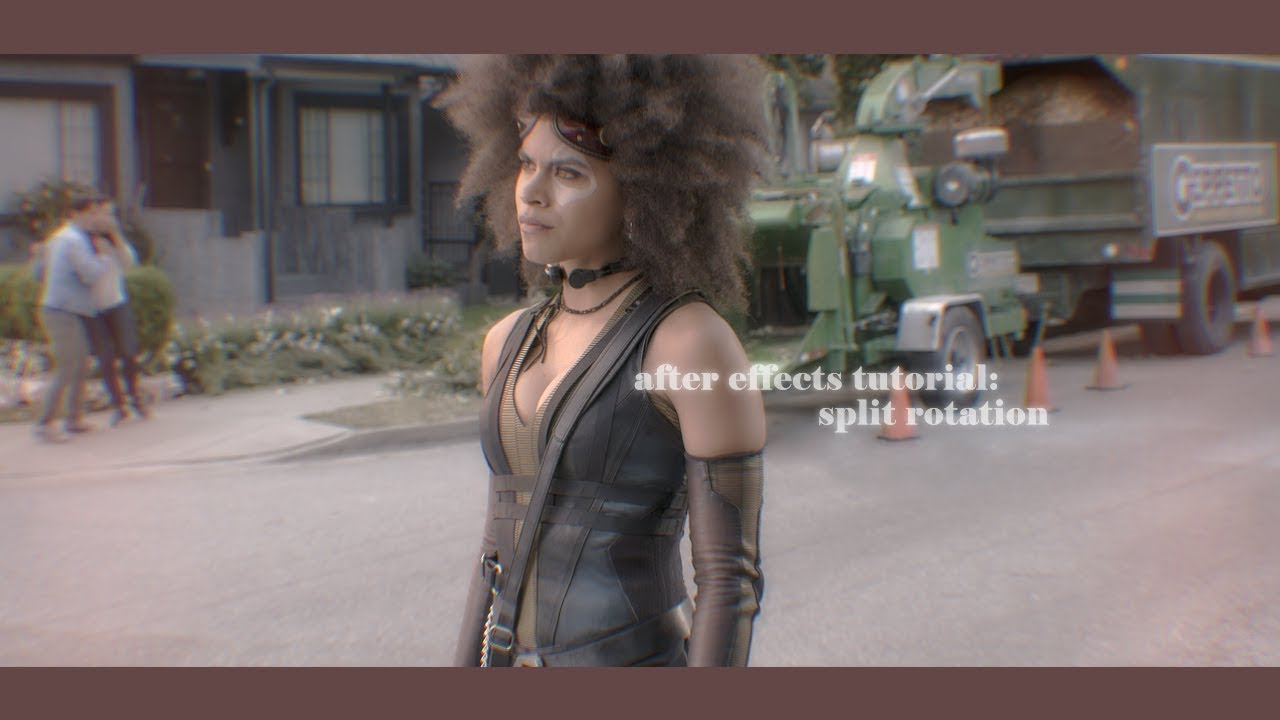 after effects tutorial : split rotation - YouTube