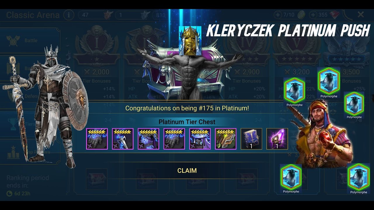 Platinum Push Personal Best 24/06/2024 | Raid: Shadow Legends - YouTube