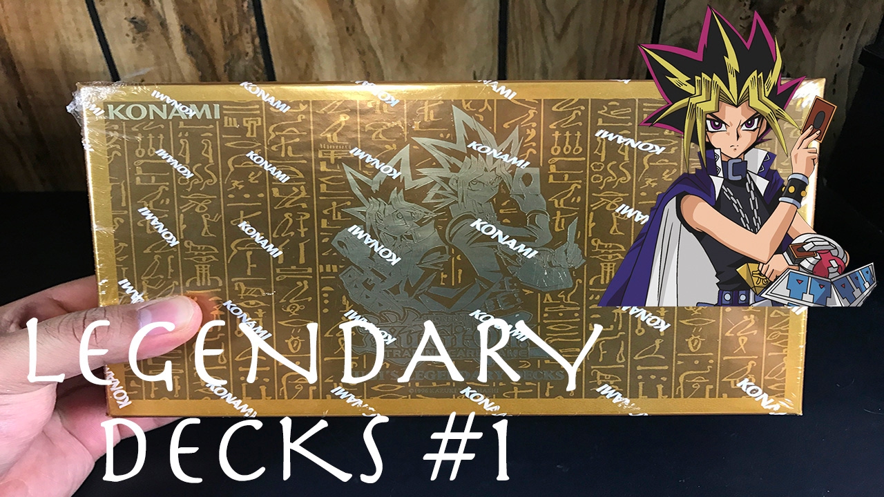 YuGiOh Legendary Decks 1 Opening! Straight Up Nostalgia And Heat! - YouTube