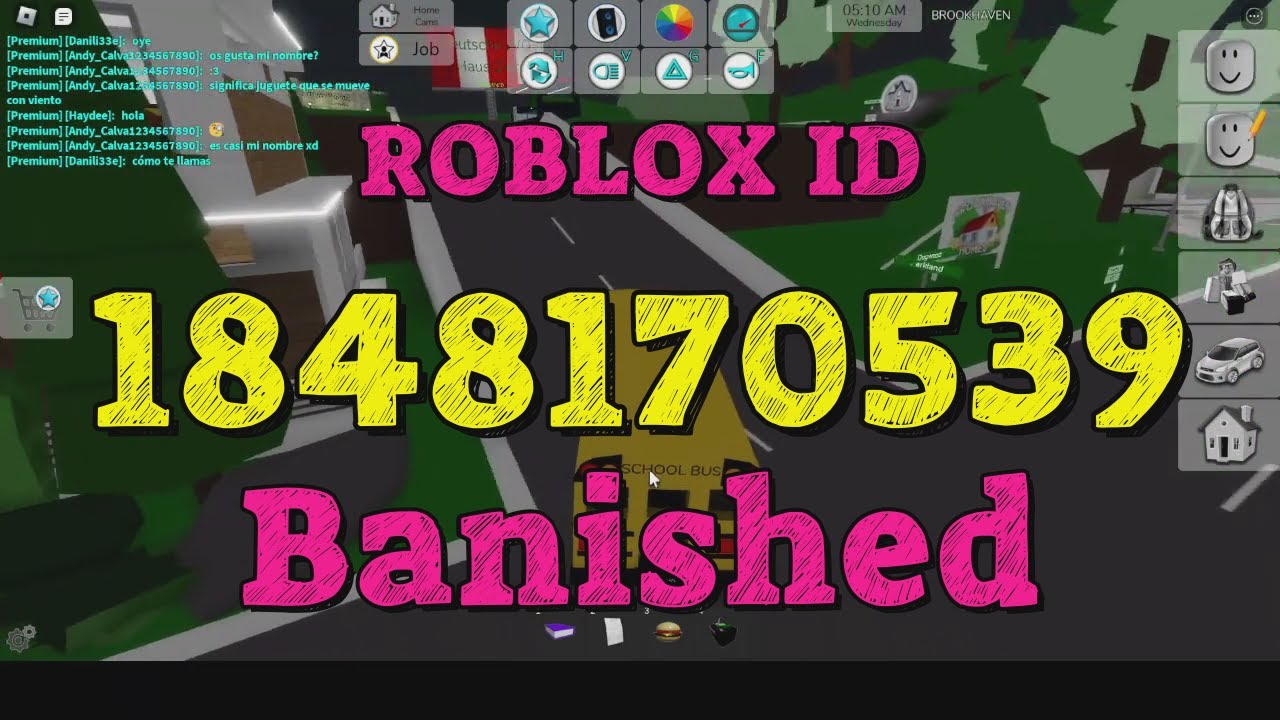 BANISHED Roblox Song Codes - YouTube