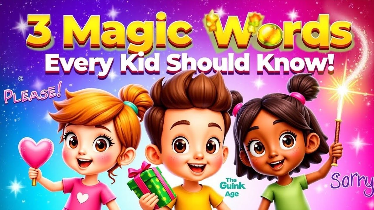 The 3 Magic Words That Make Kids Superheroes! 🦸‍♂️ - YouTube