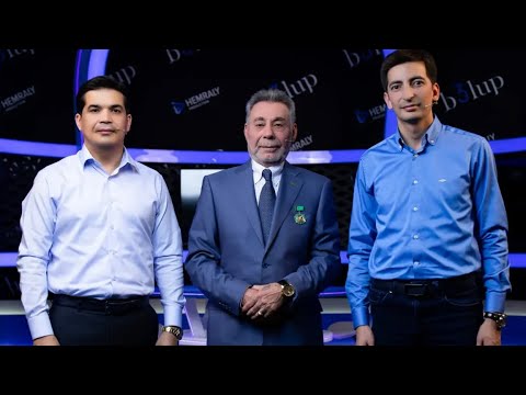 b3lup gepleşigimiziň ilkinji sany. Halypa Akmuhammet Saparow bilen. Begmyrat Amangulyýew Kerim Hally