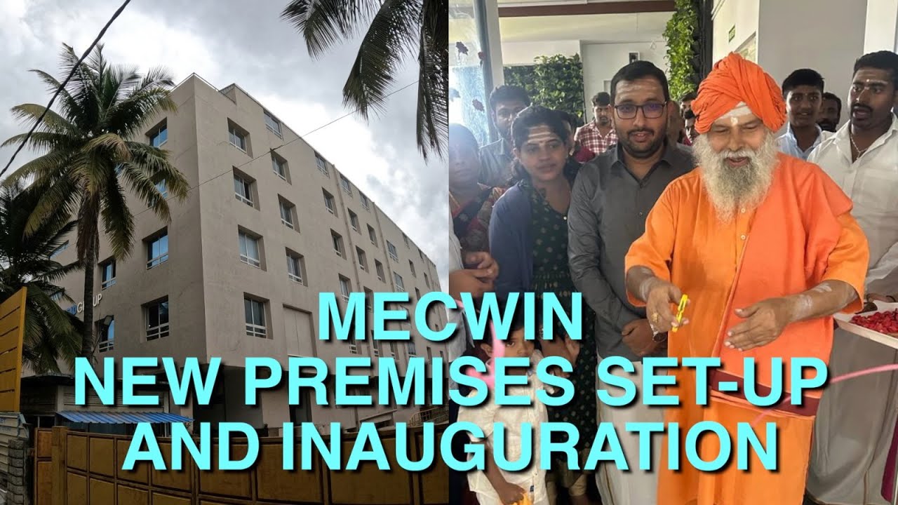 Mecwin new premises set up and Inauguration - YouTube
