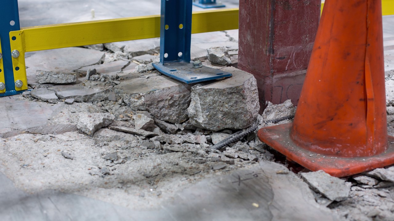 Case Study | Indoor concrete leveling w/Polylevel® 400 Hydrophobic ...