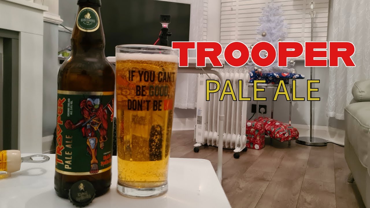 TROOPER PALE ALE Review - YouTube