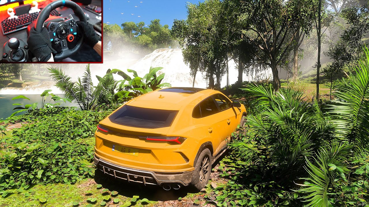 Lamborghini Urus - Offroad to The Jungle and Waterfalls - Forza Horizon ...