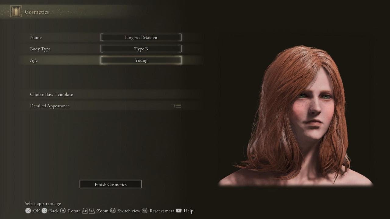 Elden Ring Female Character Creation Youtube