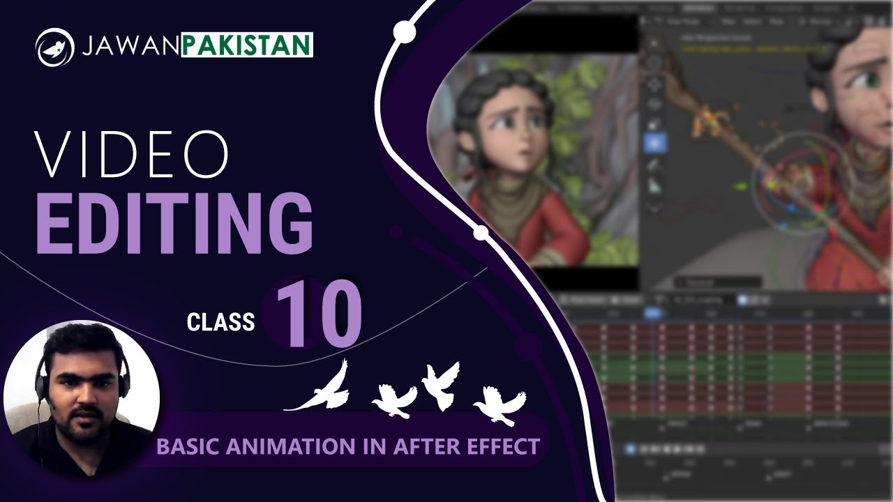 Basic Animation in Adobe After Affect | Video Editing Course in Class ...