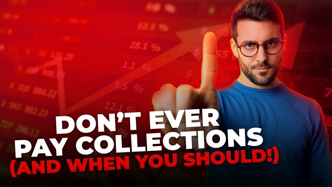 CREDIT REPAIR or DISPUTE Legit? You Should Not Pay Off COLLECTIONS ...