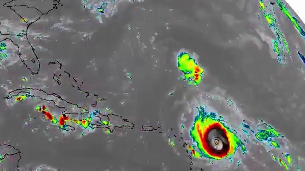 NASA video shows Irma’s path over 10 days - YouTube