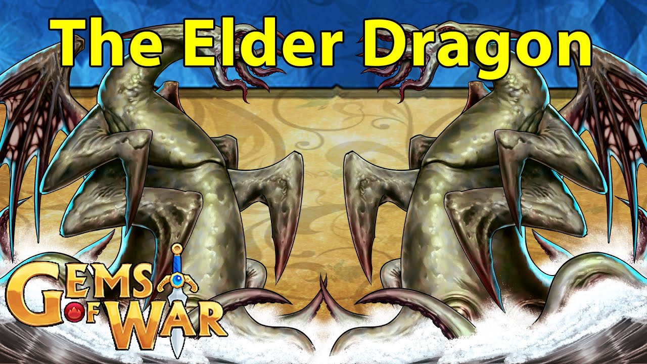 Gems of War: The Elder Dragon Mythic, Teams, and Strategy - YouTube