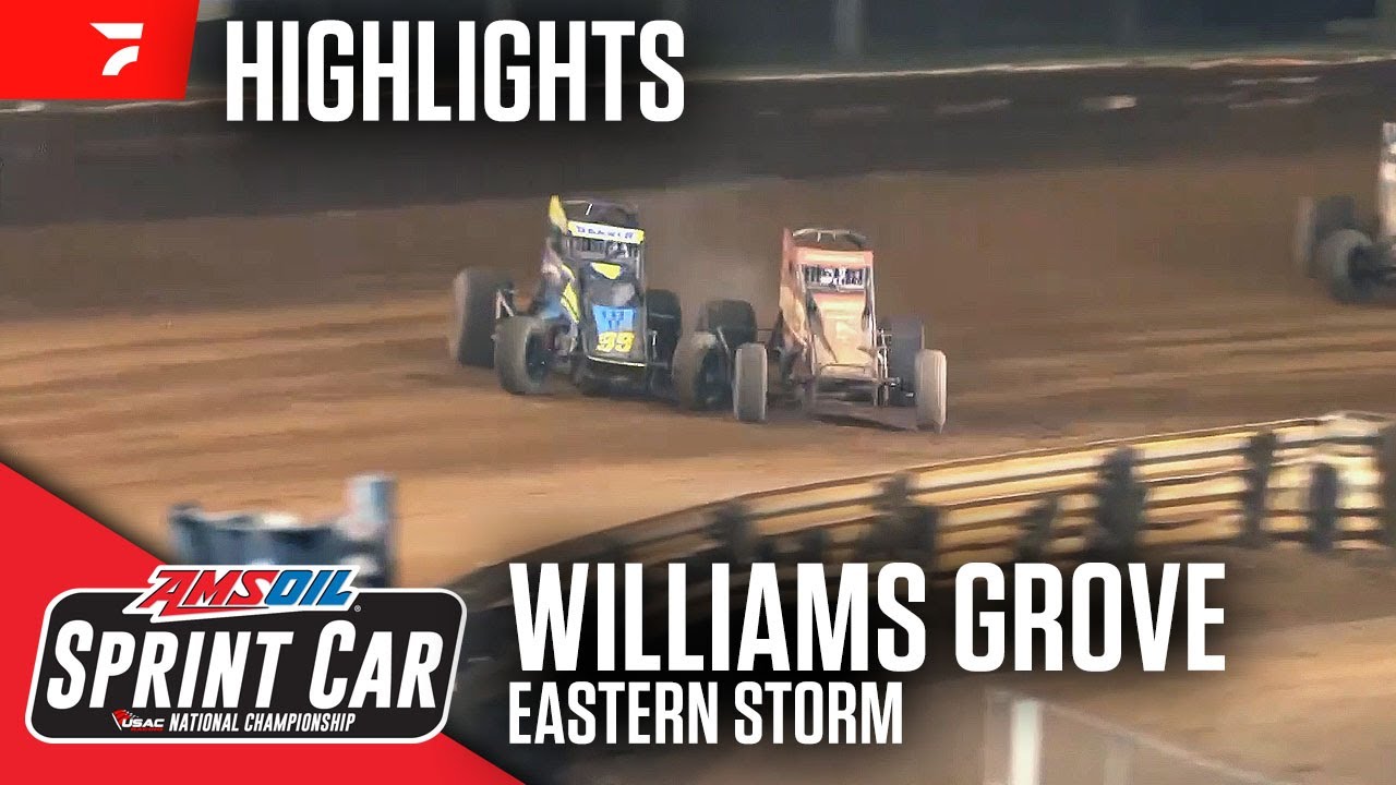USAC Eastern Storm at Williams Grove Speedway 6/14/24 | Highlights ...